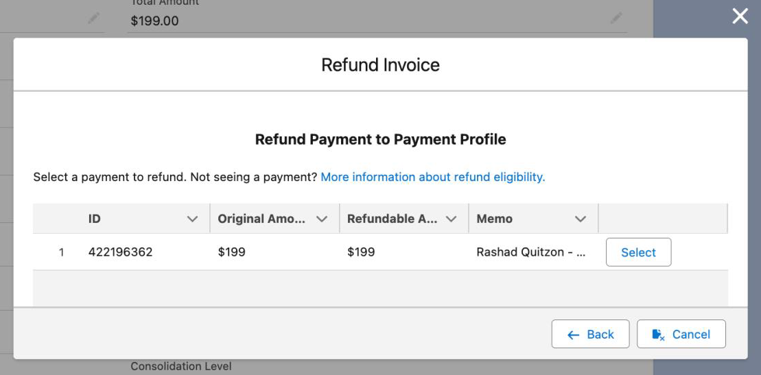 Using the Salesforce Integration – Advanced Billing