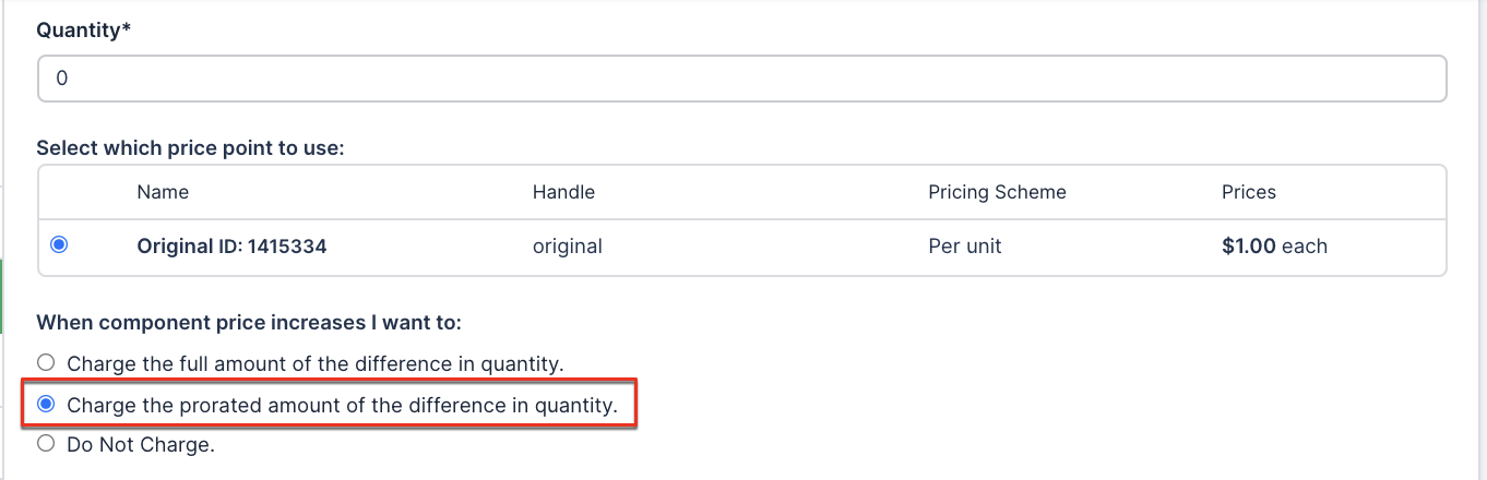 Component Allocations: Updating Component Quantities – Advanced Billing Component Allocations: Updating Component Quantities – Advanced Billing